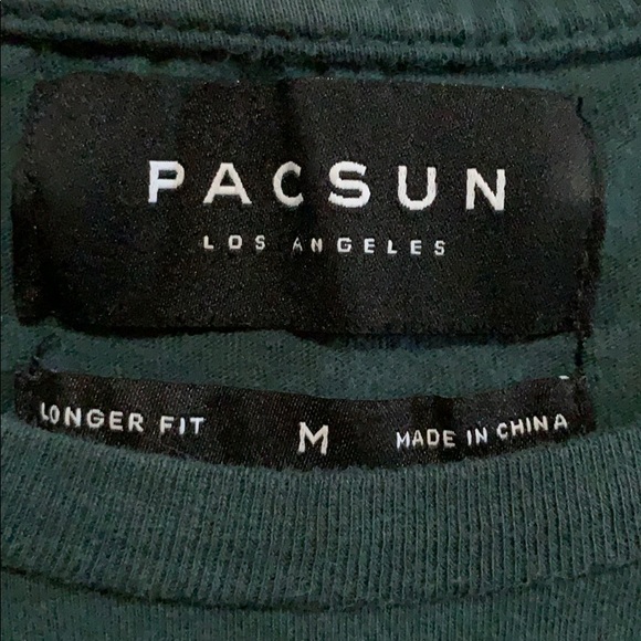 PacSun | Shirts | Green Pacsun T Shirt | Poshmark